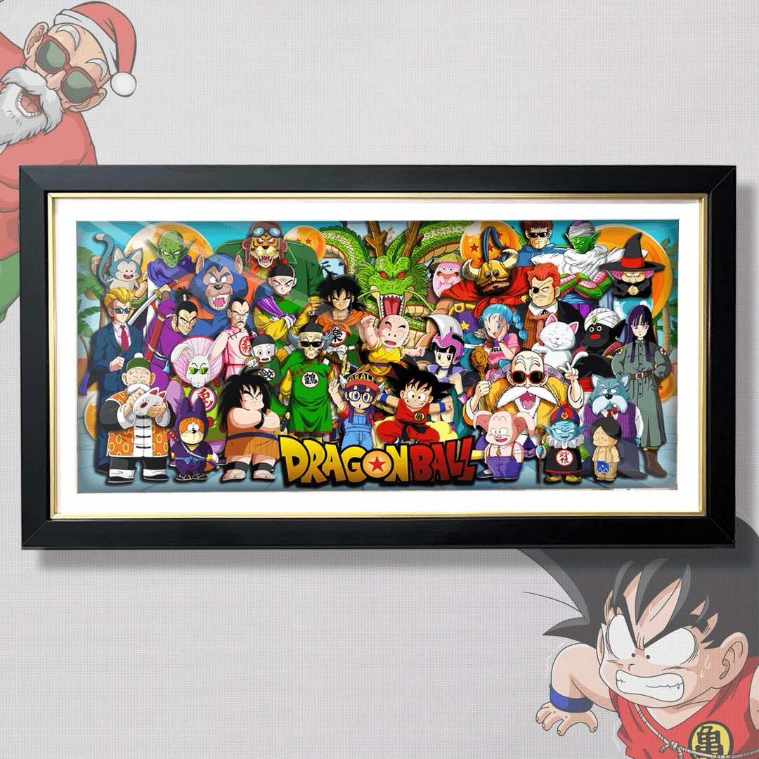 3D Paper Art Frame - Dragon Ball – eulique shop
