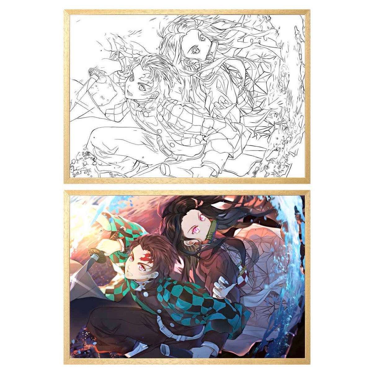 GlowFrame: Demon Slayer - Tanjiro & Nazuko – eulique shop